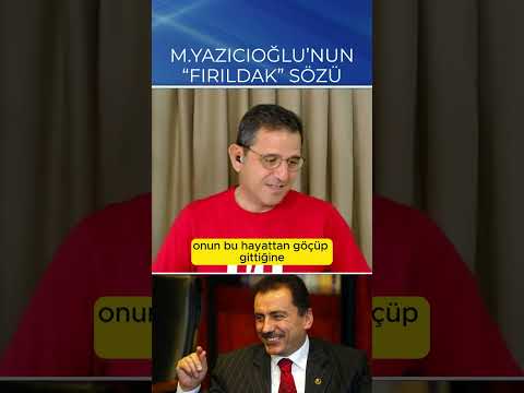 FATİH PORTAKAL MUHSİN YAZICIOĞLU’NUN “FIRILDAK” SÖZÜNÜ HATIRLATTI! #shorts