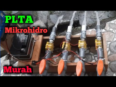 PLTA mikrohidro , ternyata efisien...Link di diskripsi - YouTube