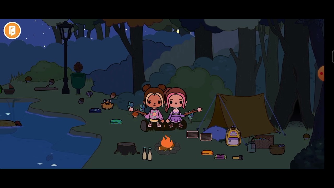 TOCA LIFE WORLD - Elena ide sa drugaricom na kampovanje - YouTube