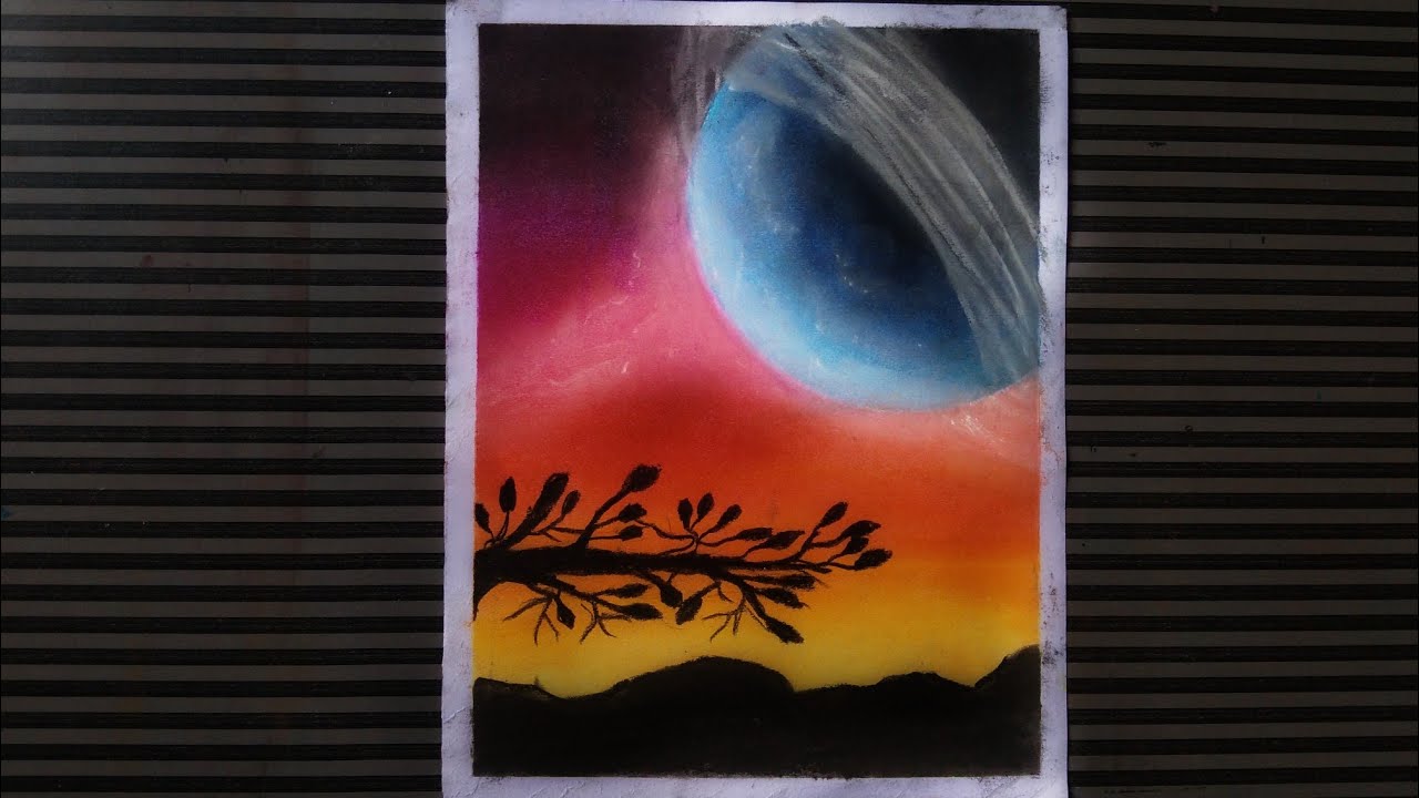 How To Draw A Beautiful Seen Step By Step Very Easily - YouTube