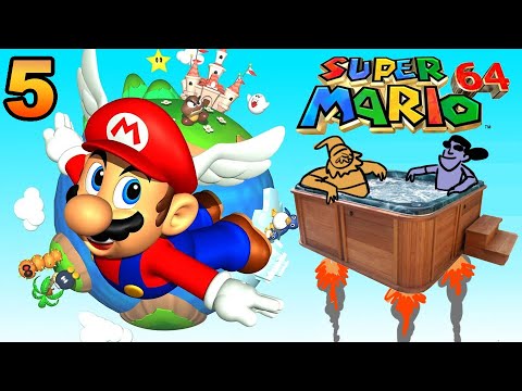 Super Mario 64 : 5 : Hot Tub Time Machine 2 - YouTube