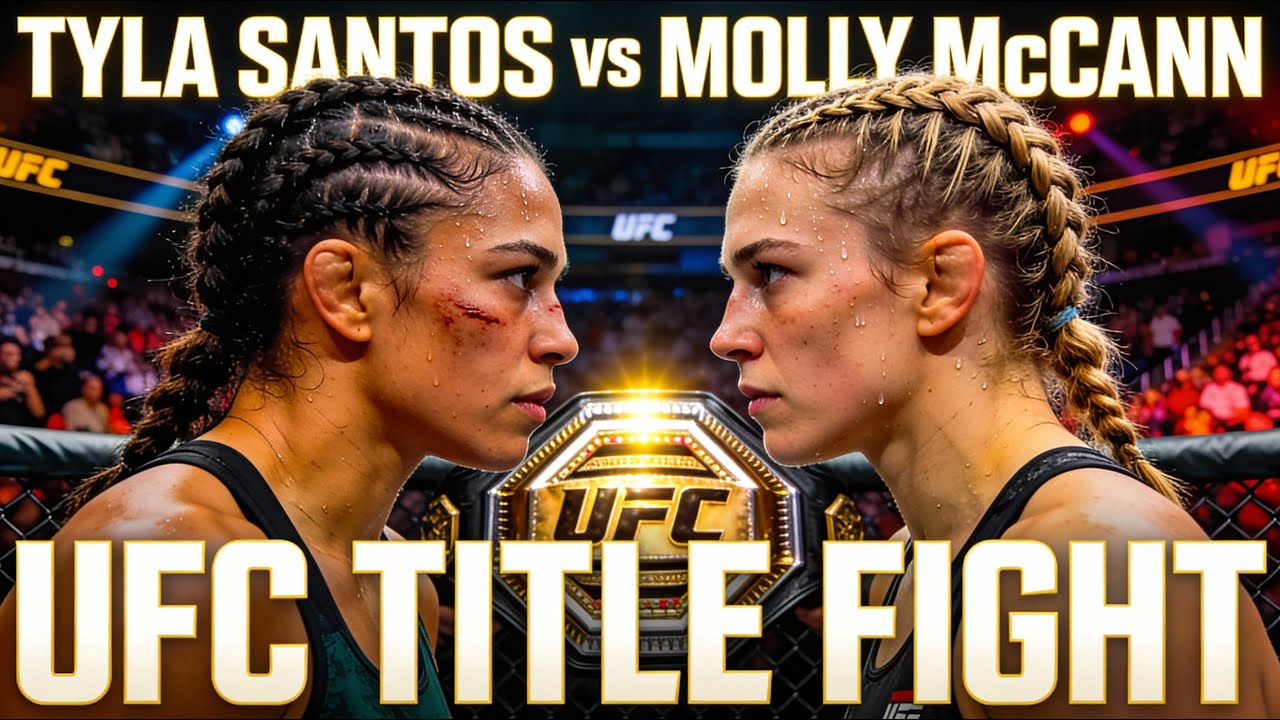 Tyla Santos vs Molly McCann | UFC Women’s Bantamweight Title Fight ...