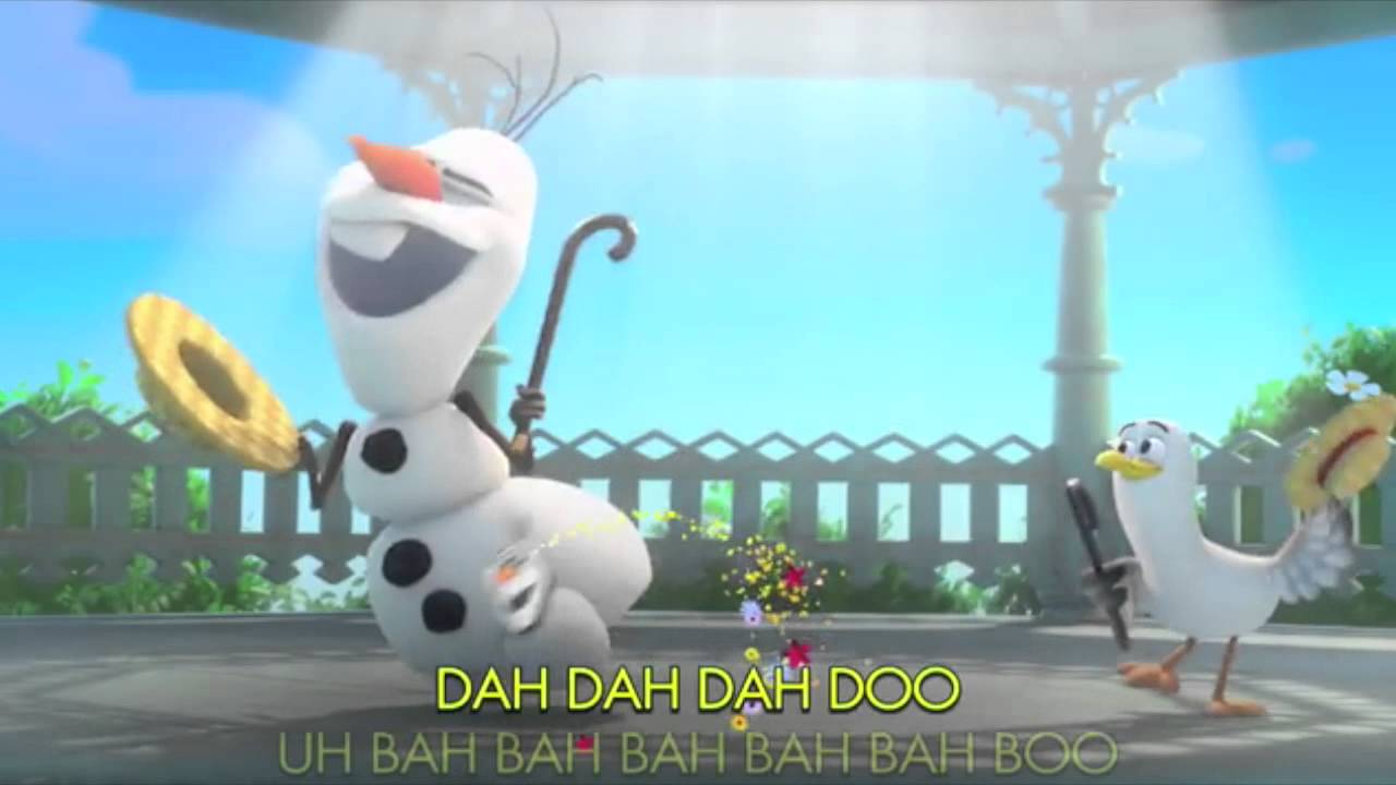 Disney's Frozen 'In the summer' sing along - YouTube