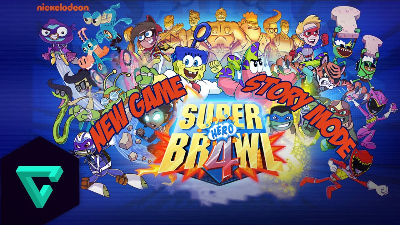 Super Brawl 4 (NEW GAME) SpongeBob Story Mode | HD - YouTube