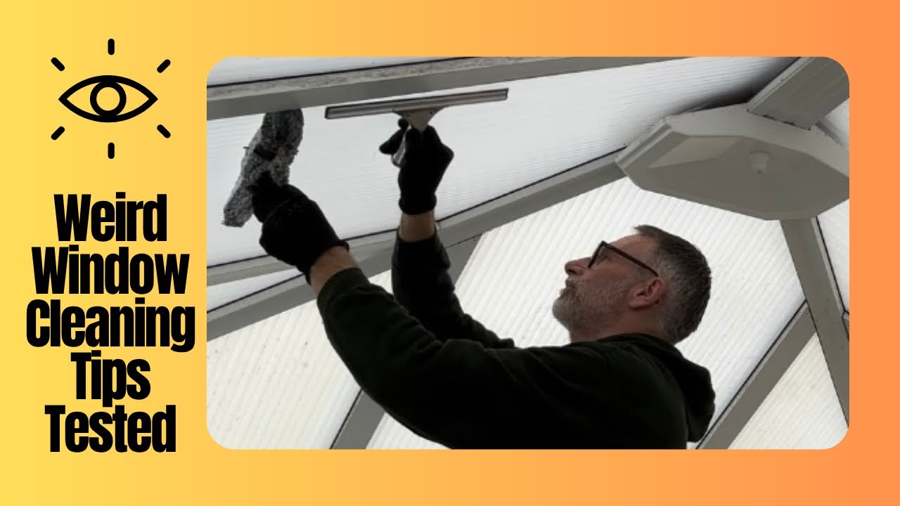 Window Cleaner cleaning Insect poo from Windows - YouTube