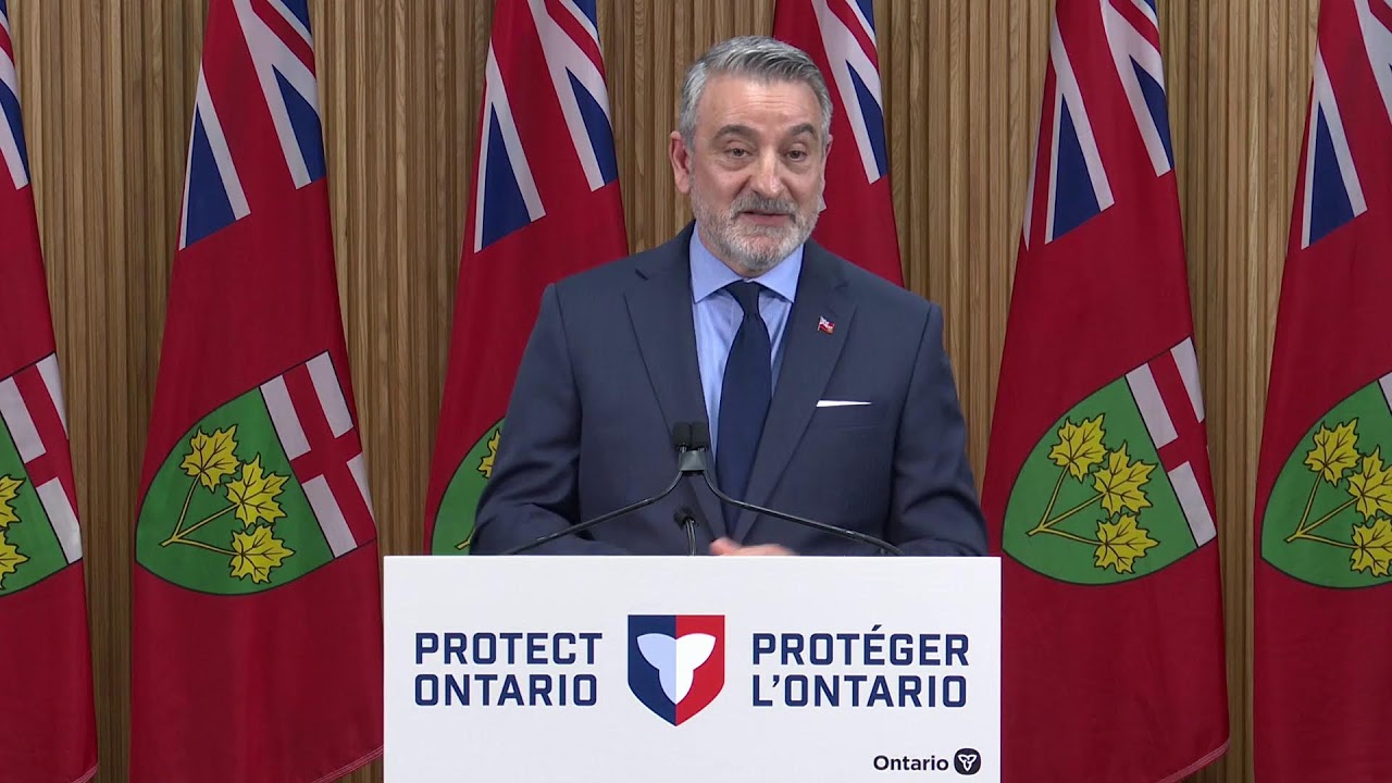 Minister Calandra Holds a Press Conference | June 27 - YouTube