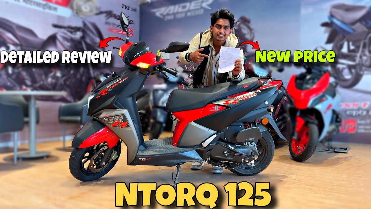 New NTORQ 125 Race Edition New PRICE Features & Detailed scooter REVIEW ...
