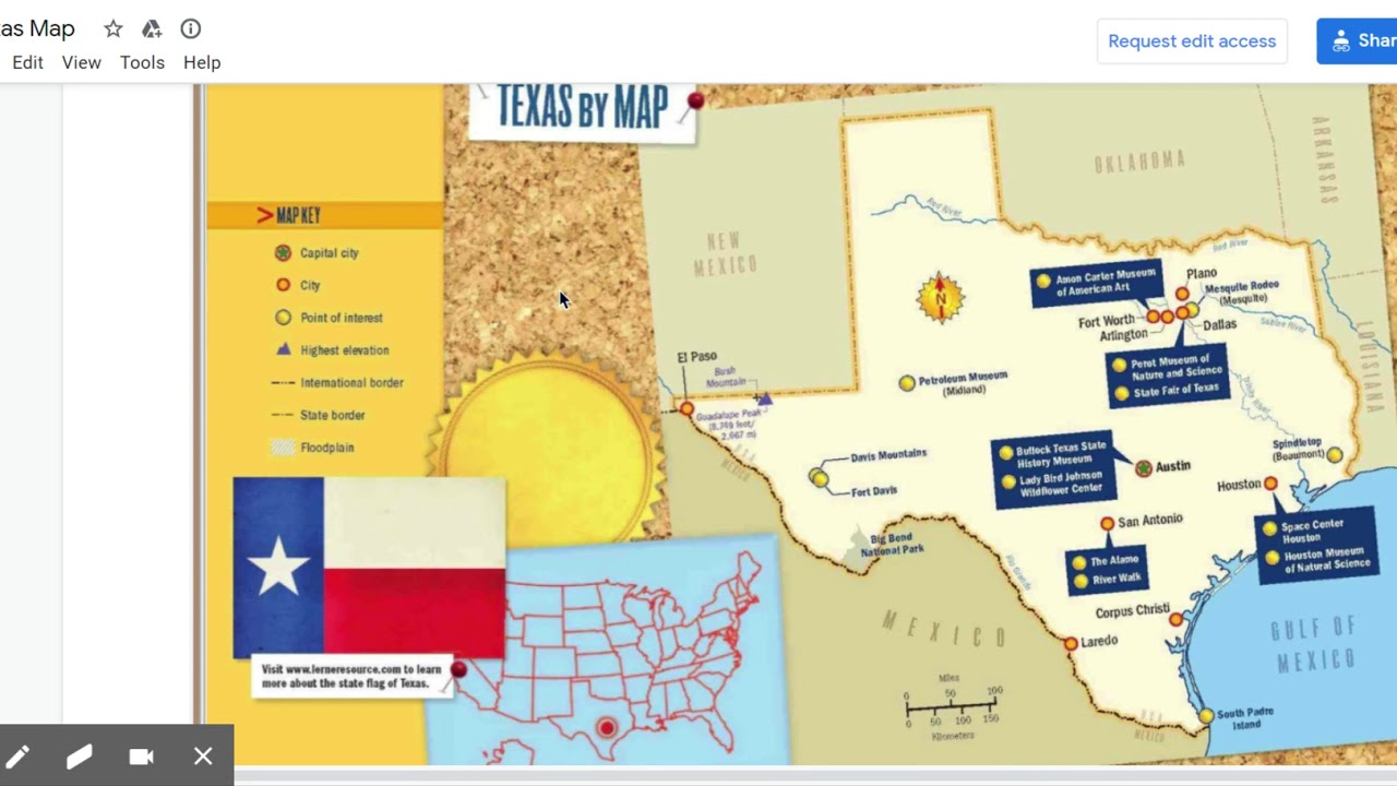 Texas Map - Google Docs - YouTube