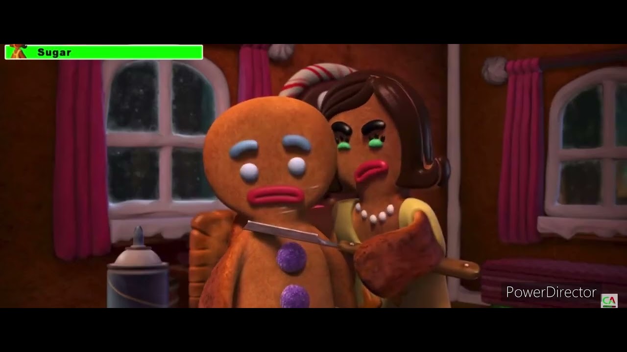 scared Shrekless The bride of gingy with healthers crossover - YouTube