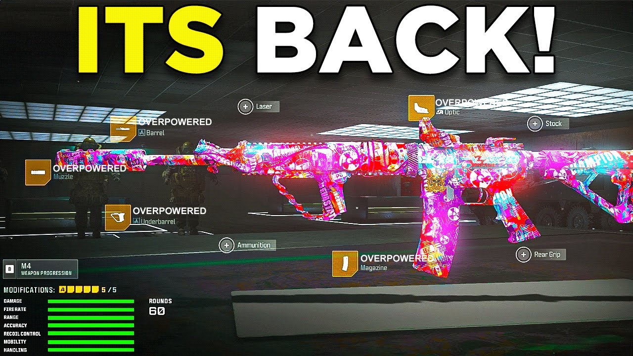 *NEW* Zero Recoil M4 Loadout is META on REBIRTH ISLAND 😍 ( Best M4 ...