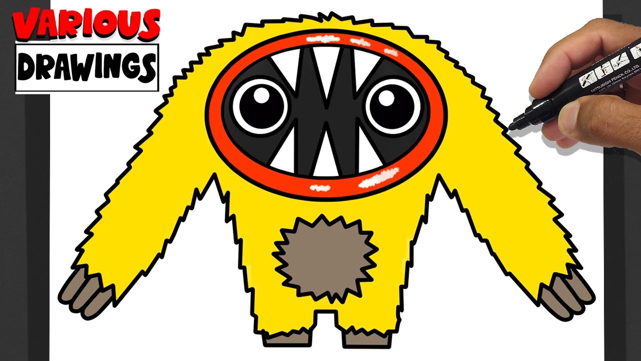 How To Draw WOOLY BULLY Joyville 2 - YouTube