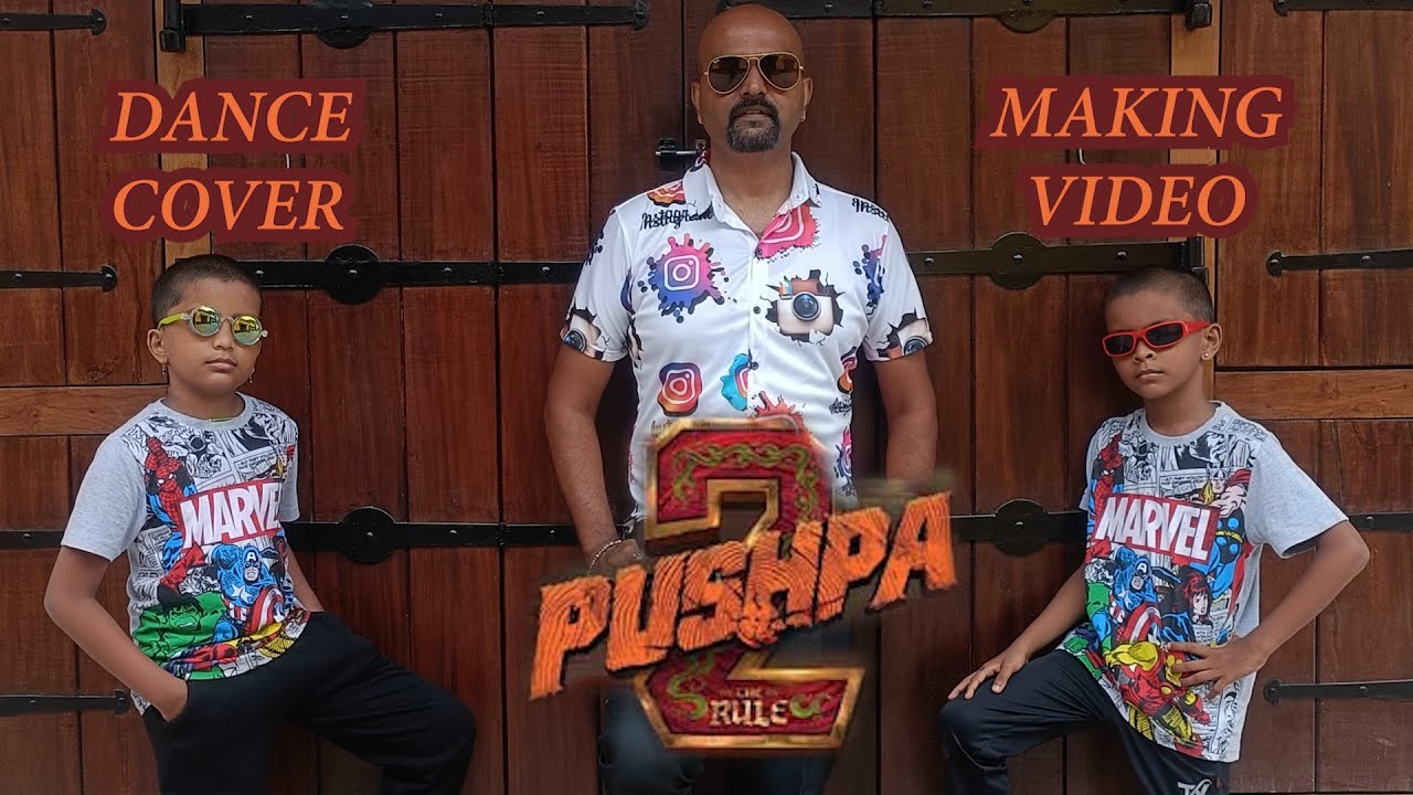 PUSHPA 2 , PUSHPA PUSHPA SONG DANCE COVER MAKING VIDEO - YouTube
