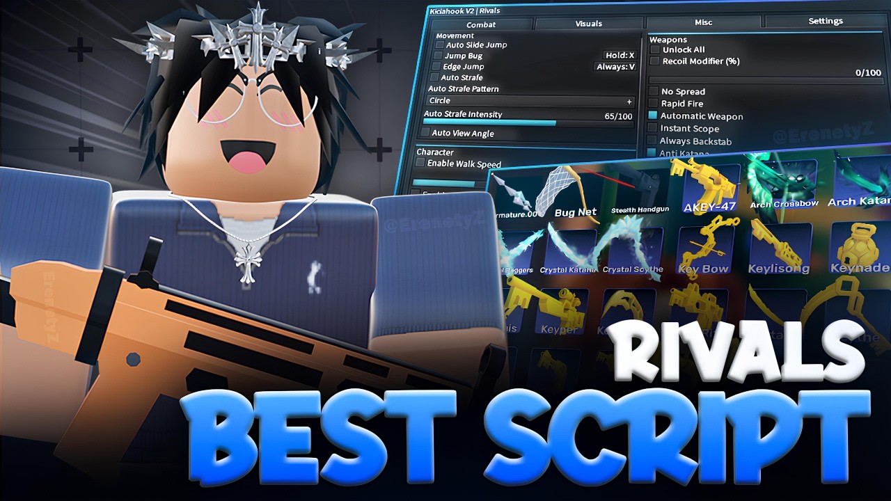 BEST FREE RIVALS SCRIPT | Unlock All, WallBang, Skin Changer, Rage Bot ...