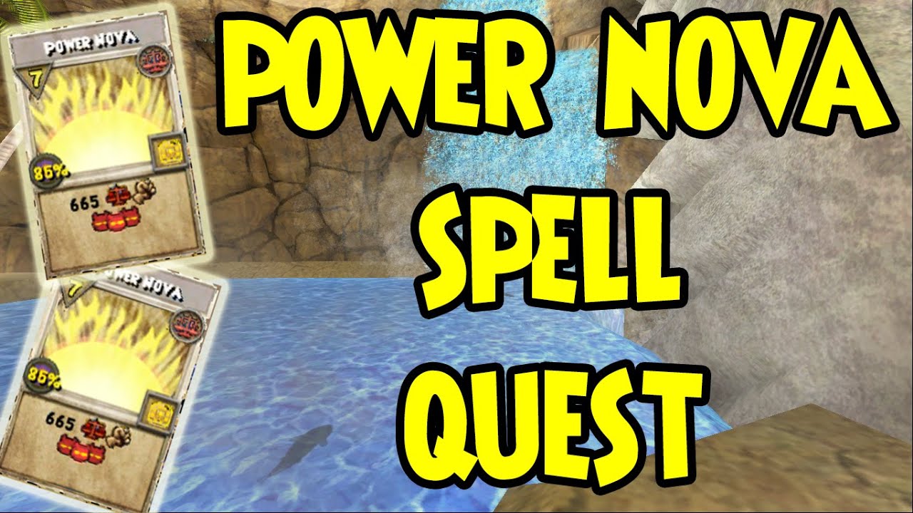 Wizard101: ⚖️ POWER NOVA - Lv. 48 BALANCE Spell Quest ⚖️ - YouTube