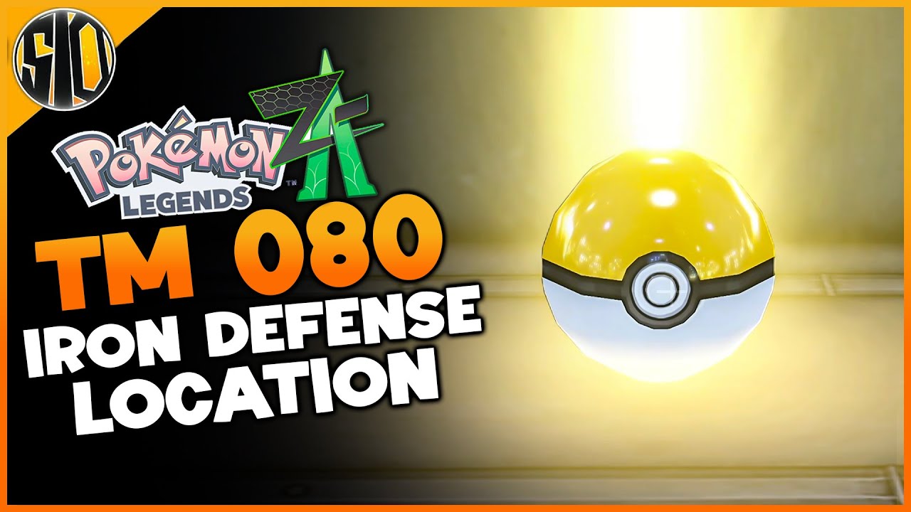 Pokemon Legends Z-A Iron Defense (TM080) Location - YouTube