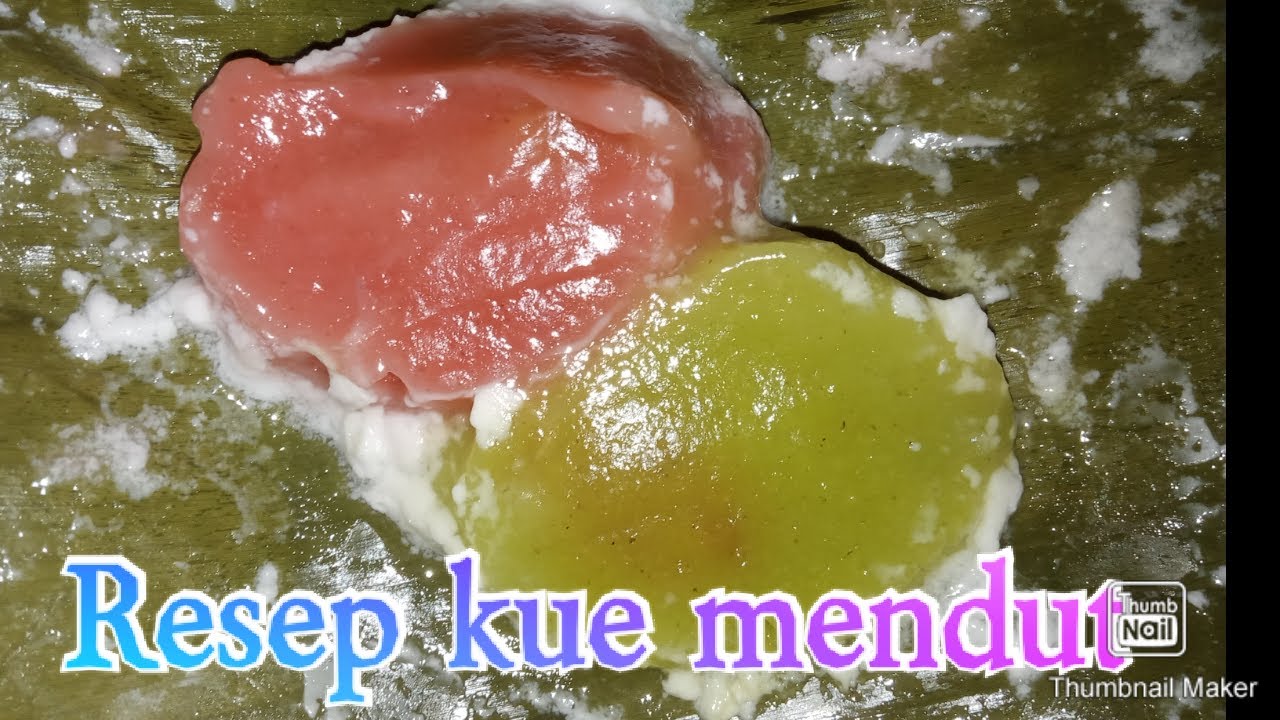 RESEP MEMBUAT KUE MENDUT ( jajanan tradisional ) - YouTube
