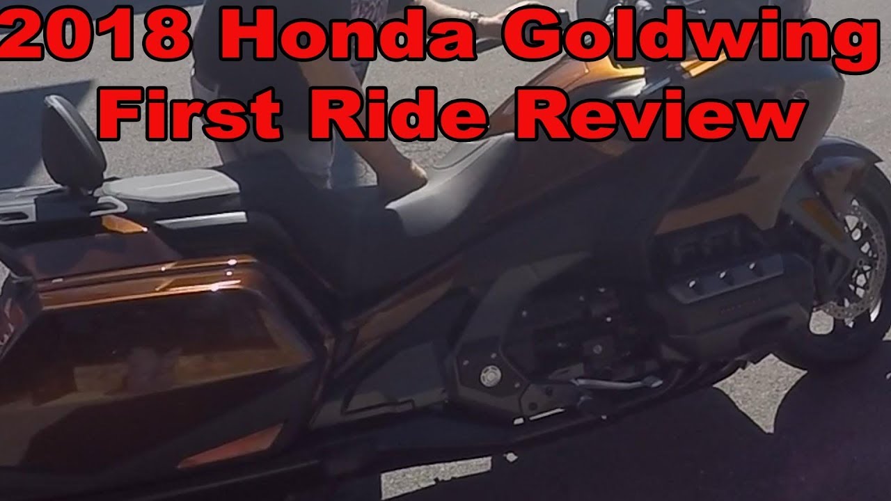 2018 Honda Goldwing DCT First Ride Review - YouTube