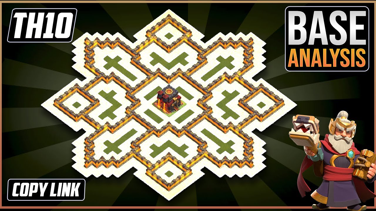 THE NEW BEAST TH10 HYBRID/TROPHY[defense] Base 2024!! Town Hall 10 ...