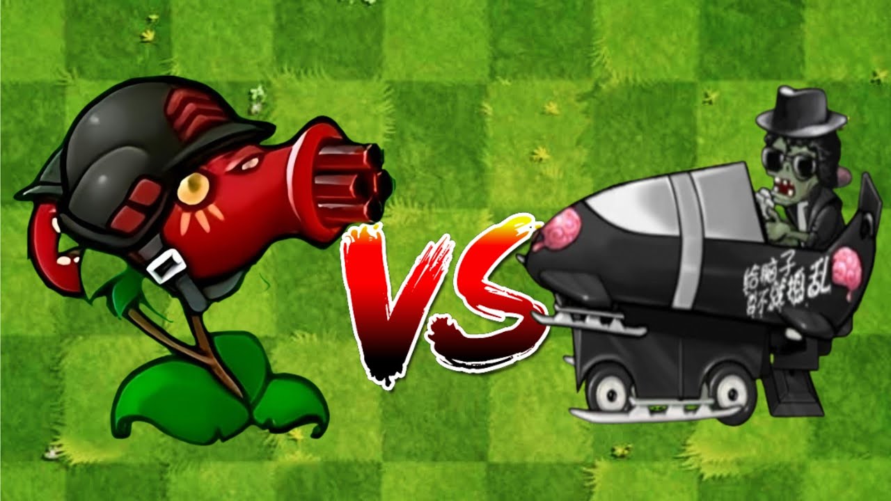 PVZ FUSION | ULTIMATE GATLING CHERRY BOMB VS MICHAEL ZOMBONI ZOMBIE ...
