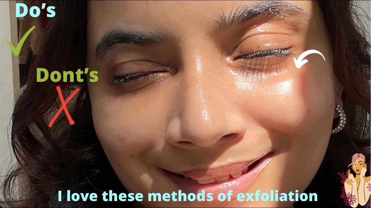 2 Exfoliating methods you should try ~ #skincare #exfoliation - YouTube