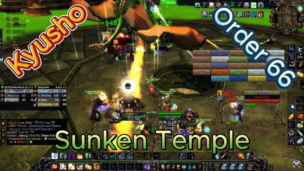 Kyusho | Order 66 | Sunken Temple 8/8 One Shot! - YouTube