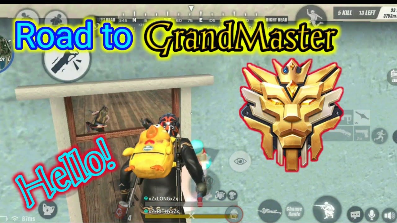 ROS: Road to GrandMaster/Hello Season 6 - Rules of survival / XFamily ...