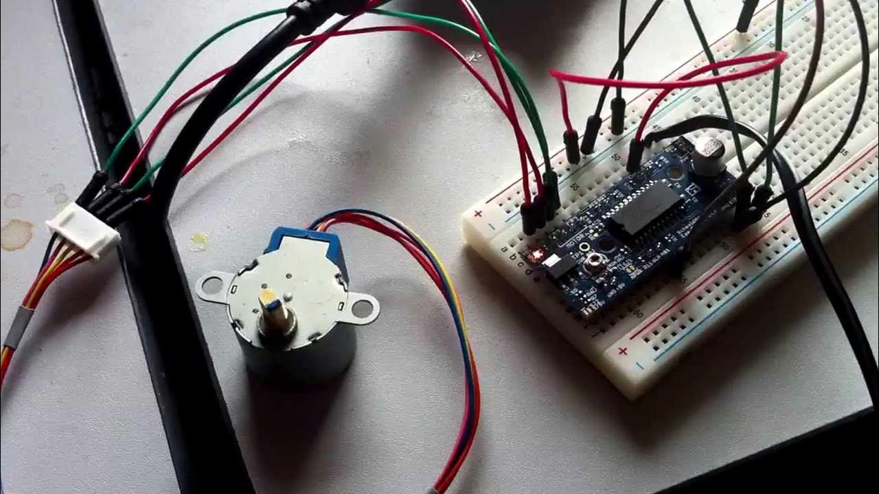 Tiny stepper motor - YouTube
