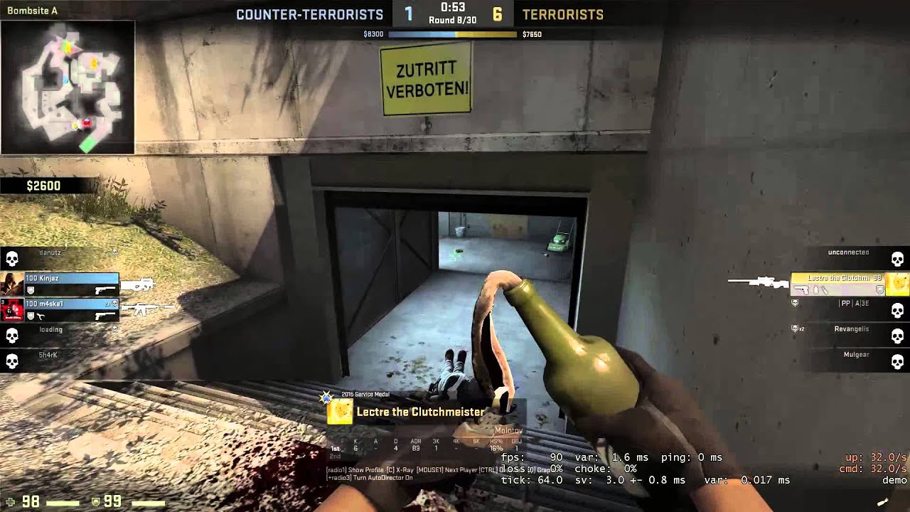 How to throw bombs in CS:GO lesson 1 (with master Lectre) - YouTube