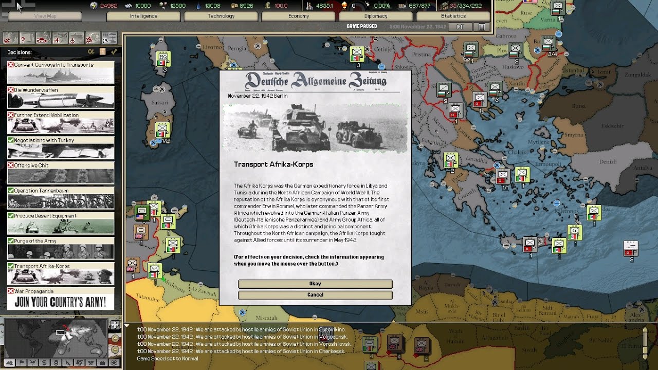 hoi 2 Darkest Hour - Overview of this Wargame Masterpiece - YouTube