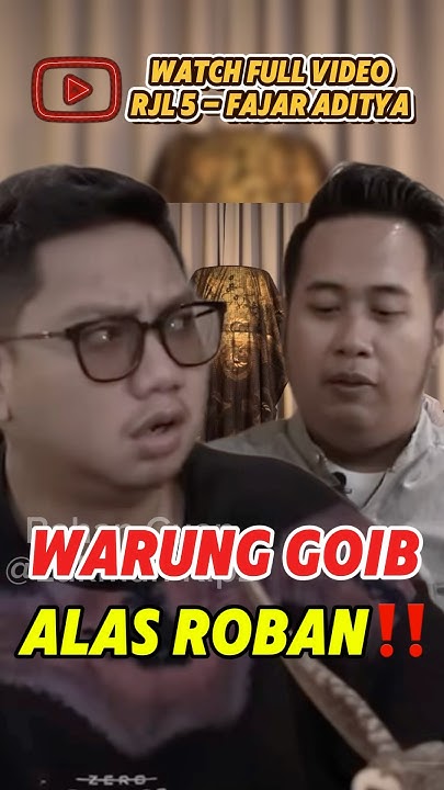 KONON ALAS ROBAN TERKENAL ANGKER‼️#rjl5 #horror #misteri #shorts #fyp - YouTube