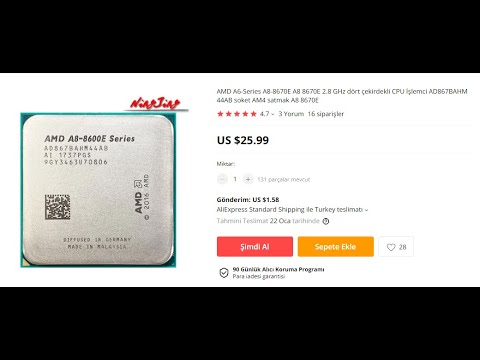 A8-8670e - YouTube