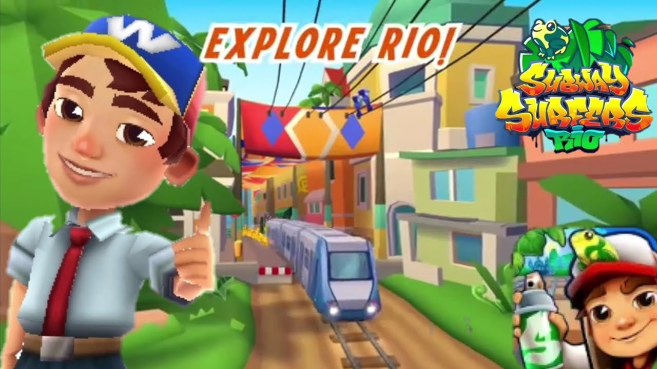 Subway Surfers Rio Gameplay Jake - YouTube