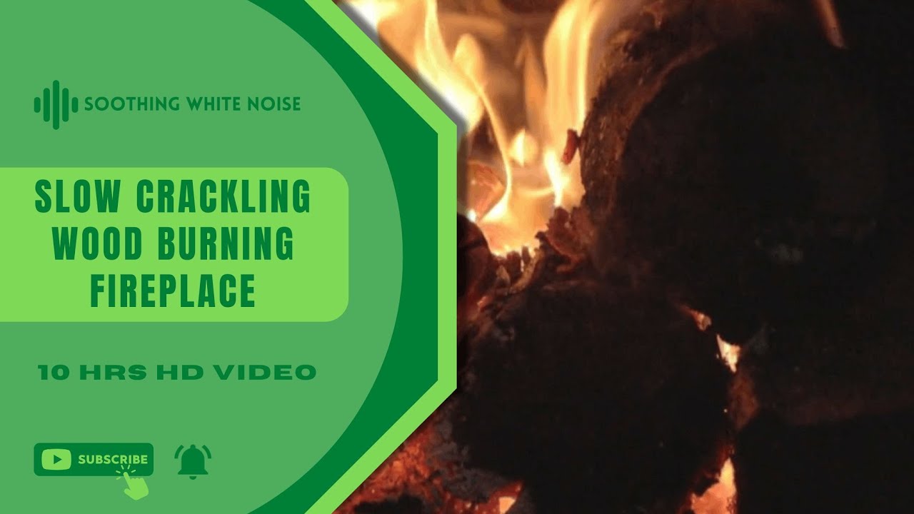 Soothe Your Senses With 10 Hours Of Crackling Wood Burning Fireplace ...