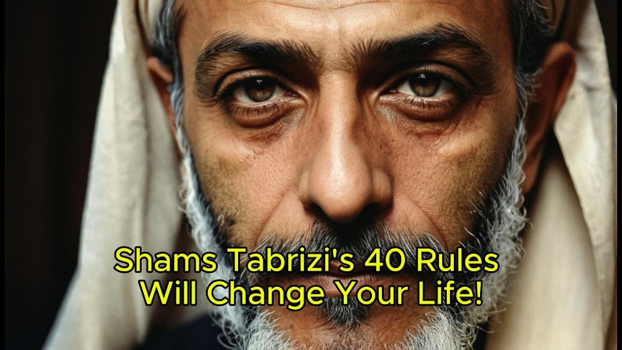 Shams Tabrizi's 40 Rules Will Change Your Life! - YouTube