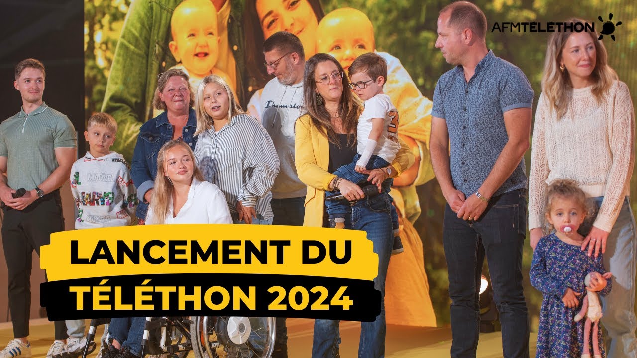 Lancement du Téléthon 2024 (replay du live) | AFM-Téléthon - YouTube
