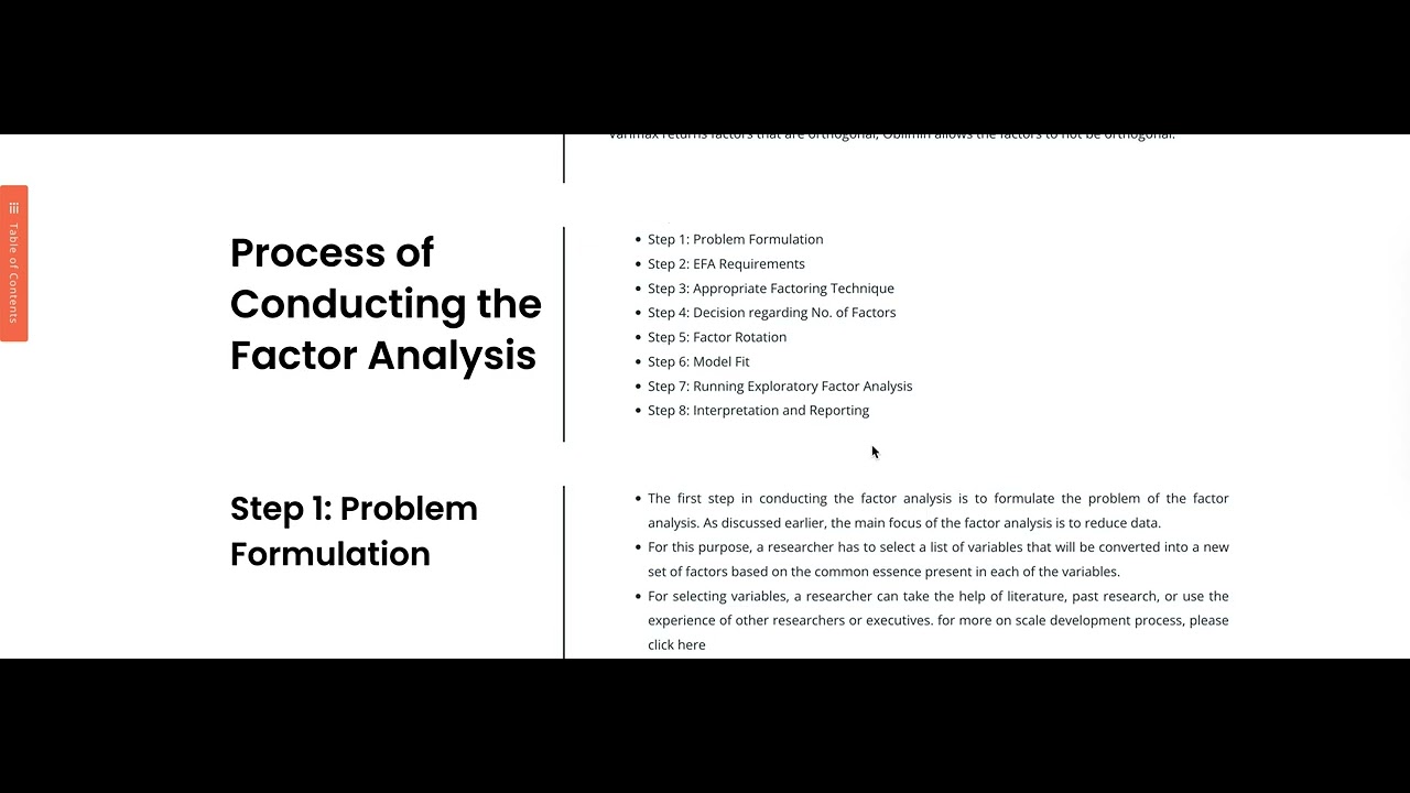 Factory Analysis In Spss Efa Youtube 5574