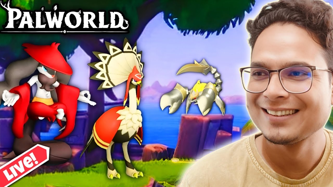 [ Day 2 ] Exploring the beauty of PALWORLD😍 - YouTube