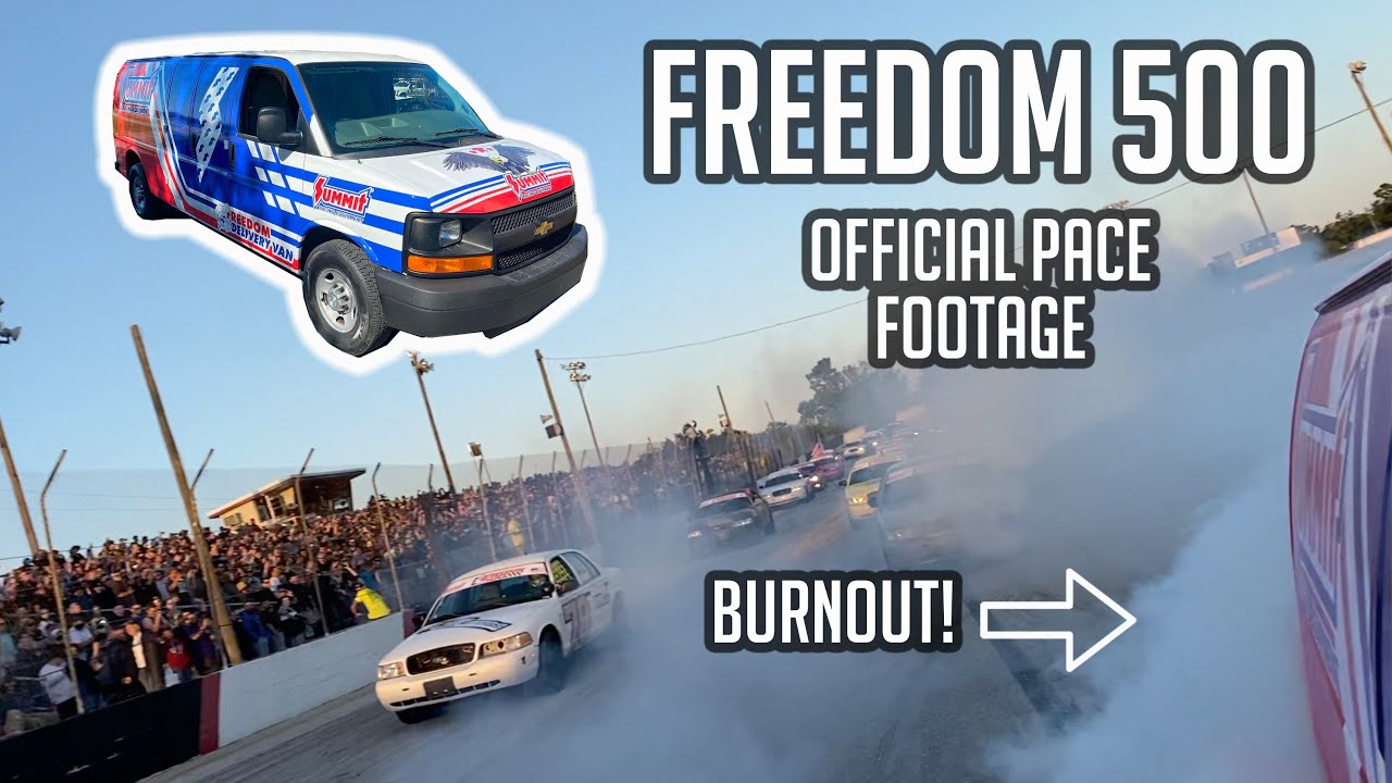 JH Diesel and I paced the Freedom 500 in a 600hp LS3 van! Behind the ...