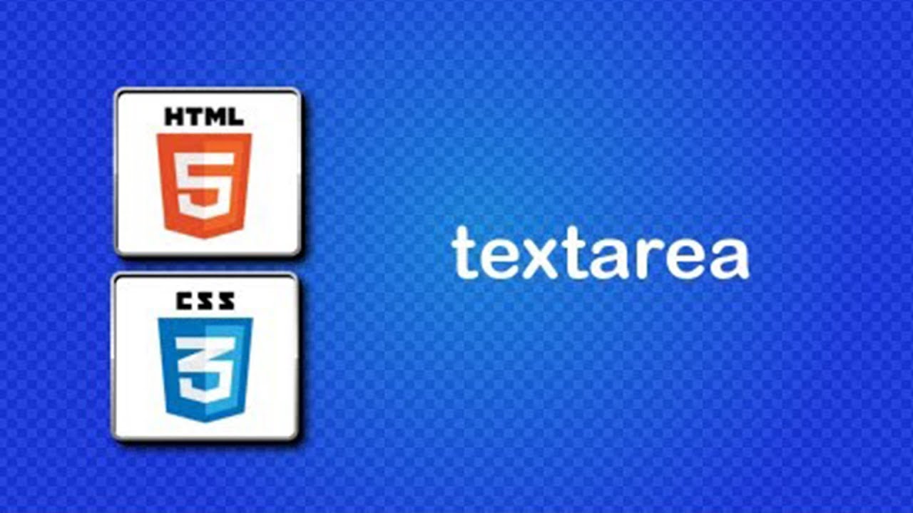 Xhtml And Css Tutorial 41 Text Areas Youtube 8488