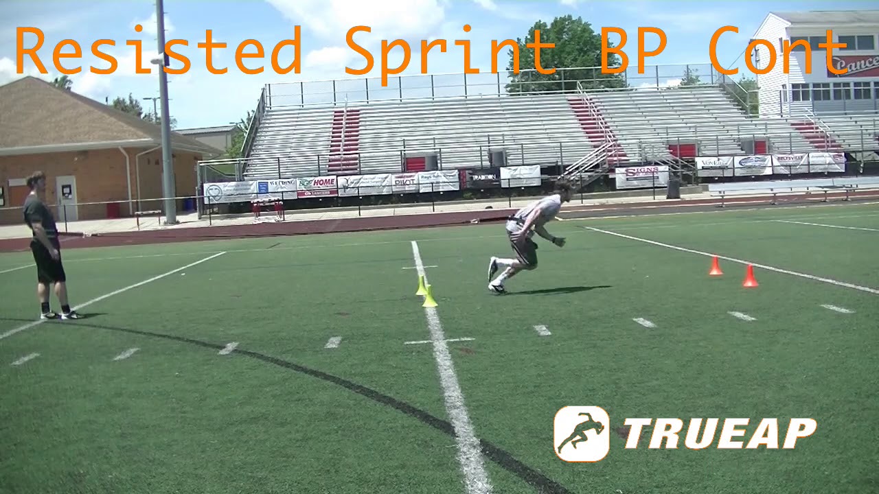 Resisted Sprint BP Cont - YouTube