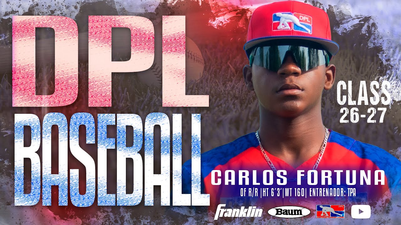 CARLOS FORTUNA OF CLASS 26-27 - DPL BASEBALL ⚾🔥 - YouTube