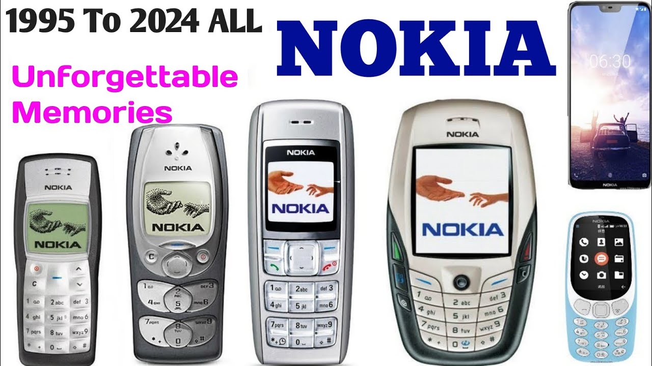 All Nokia Mobiles Evolution From 1995 To 2025 | Part 2 | Comparison ...