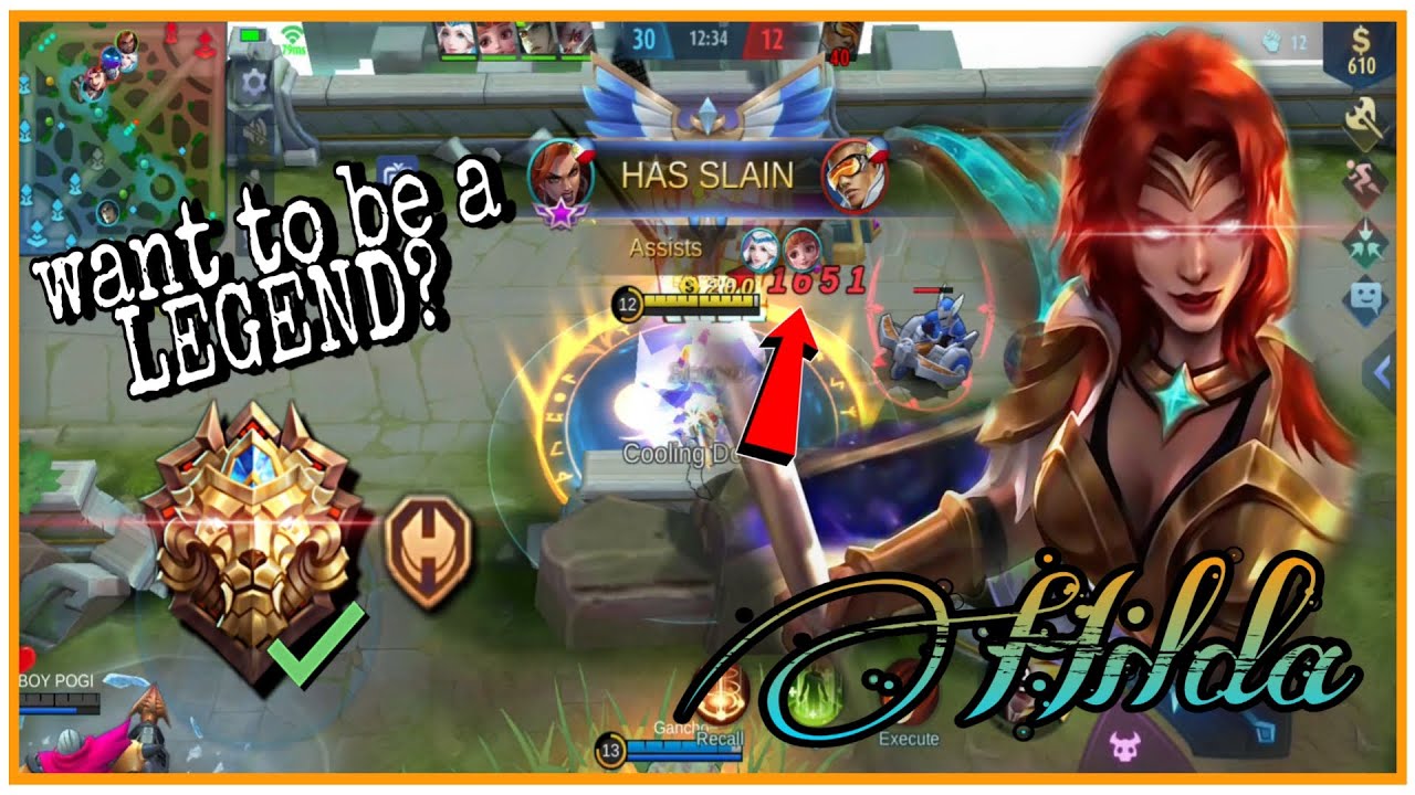 Rank UP Using Hilda(Tank Build) VS. META Tank - Hilda Gameplay - Mobile ...