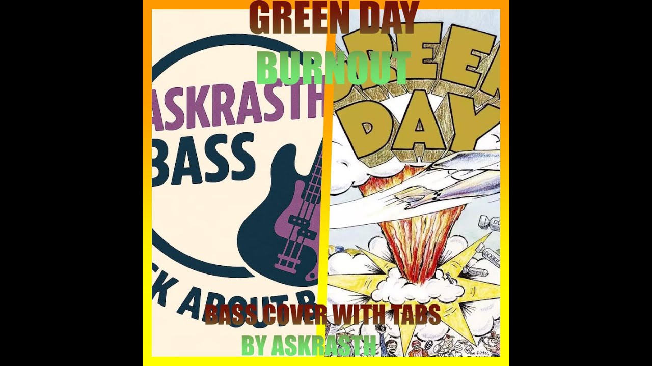 Green Day Burnout ‐ Bass cover with tabs - YouTube