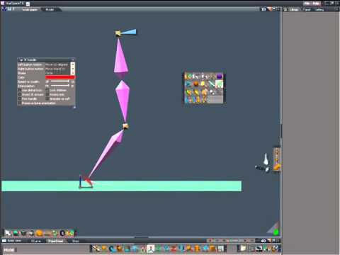 trueSpace 7.6 rigging tutorials Pt8 - YouTube