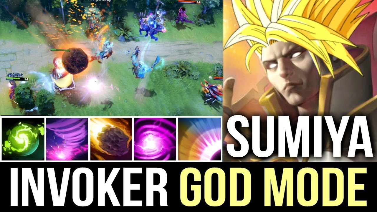 Insane SumiYa Invoker God Most Epic Play Best Combo Gameplay Dota 2 ...
