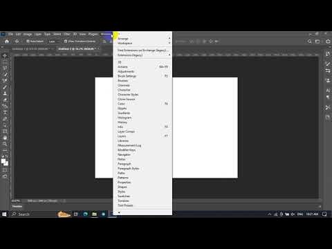 Work area Photoshop (Chapter 1) - YouTube