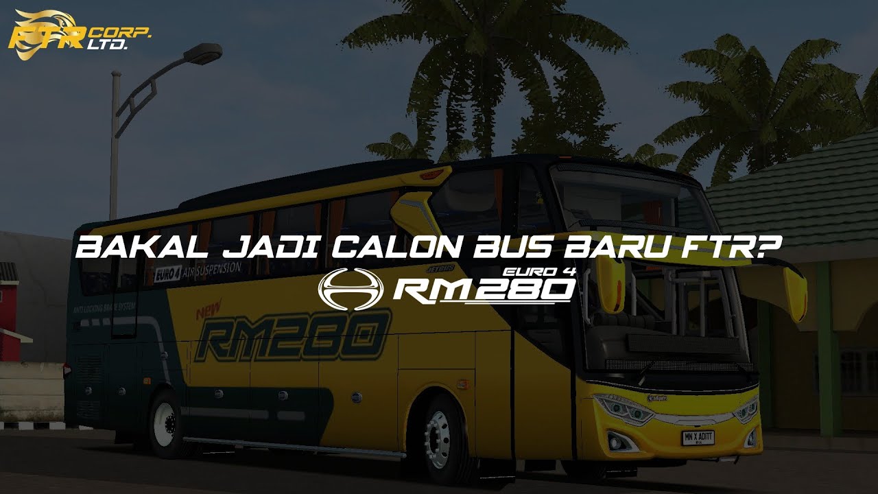 Test Drive+ ASMR || HINO RM280 ABS || BAKAL JADI CALON BUS BARUNYA FTR ...