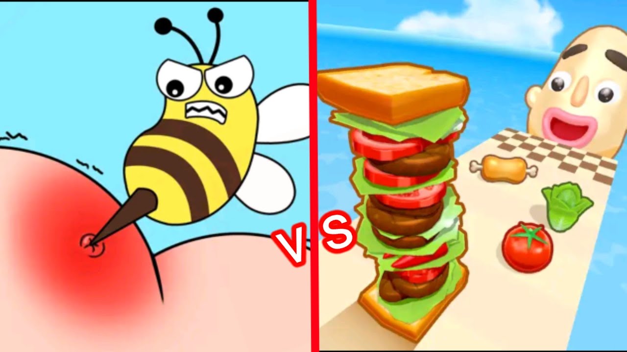 Help me brain puzzle 🆚 Sandwich Runner All Levels Satisfying Double Mobile Games walkthrough ...
