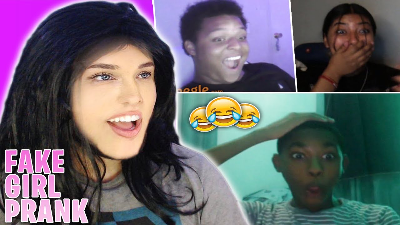 Fake Girl Pranks Thirsty Guys On Omegle Youtube